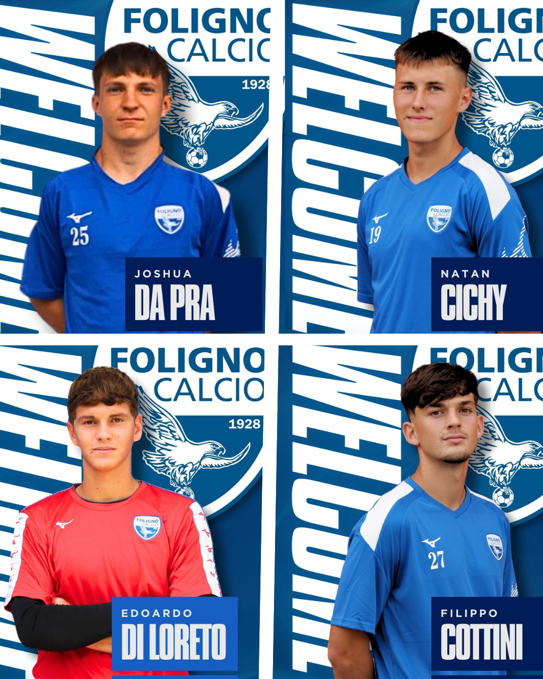 Foligno Calcio, ufficializzati i quattro nuovi innesti che completano ...